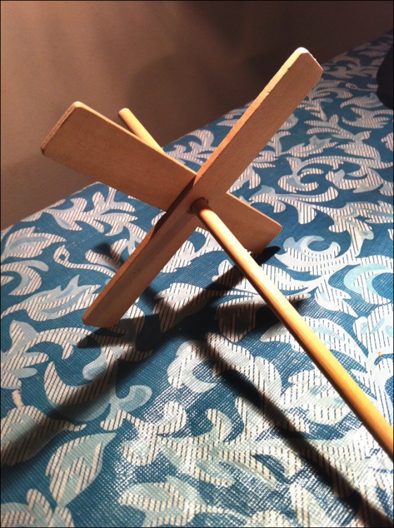 Picture of the Week II: A Homemade Turkish Spindle | The Fibermouse